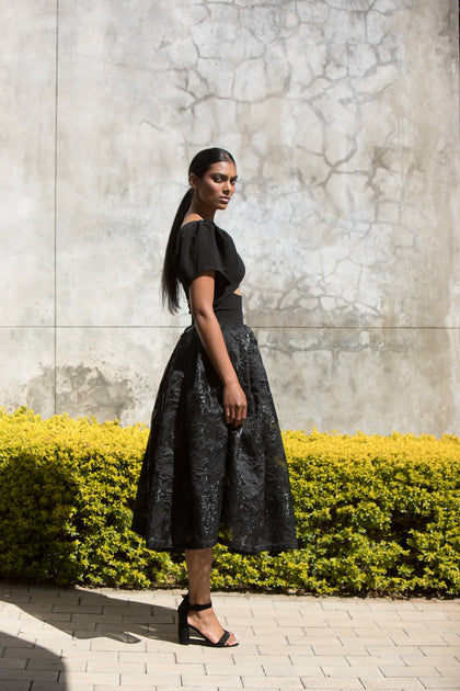 The Brocade Angle Skirt – ERRE Fashion